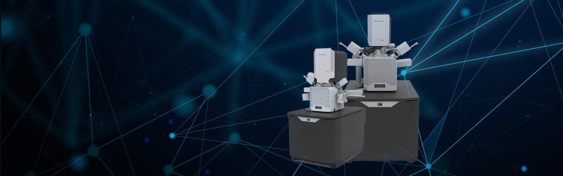 High resolution electronic scan microscope